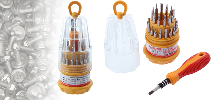Schraubenzieher Set 30 in 1 - Gadgets-China.de